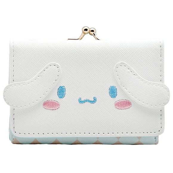 Sanrio | Bags | Sanrio Cinnamoroll Face Flap Wallet | Poshmark